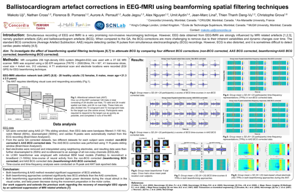 Pdf Ballistocardiogram Artefact Corrections In Eeg Fmri Using Beamforming Spatial Filtering