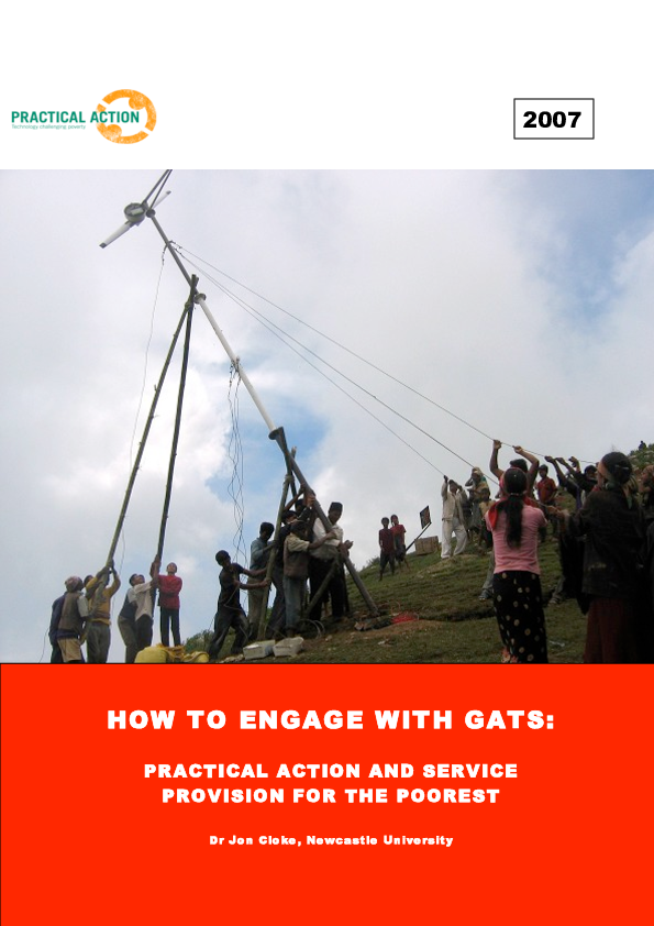 (PDF) HOW TO ENGAGE WITH GATS: PRACTICAL ACTION AND SERVICE PROVISION ...