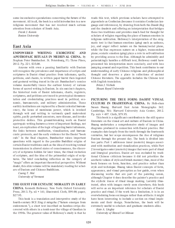 (PDF) Picturing the True Form: Daoist Visual Culture in Traditional ...