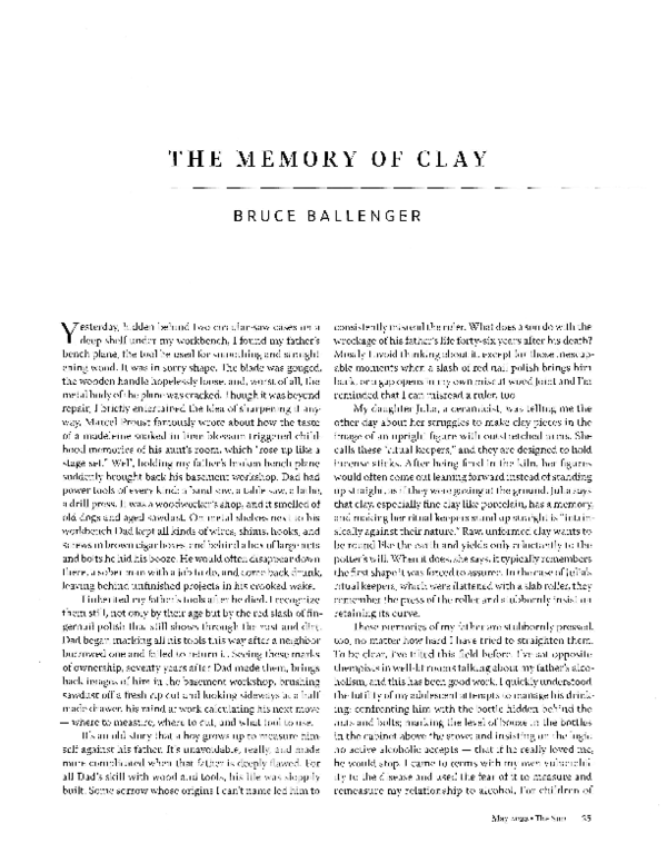 (PDF) THE MEMORY OF CLAY