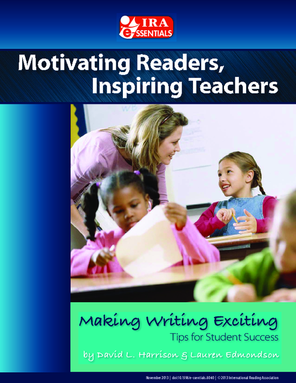 (PDF) Making Writing Exciting: Tips for Student Success