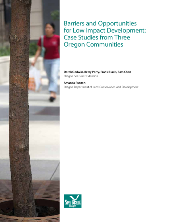 (PDF) Barriers and Opportunities for Low Impact Development: Case ...