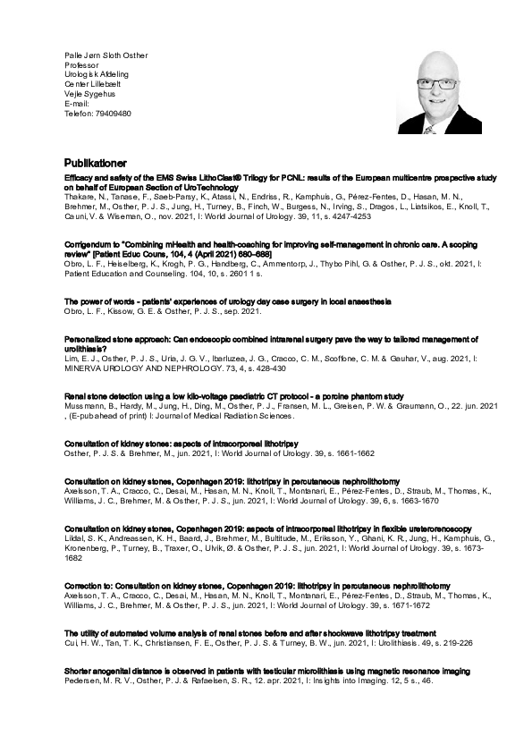 (PDF) MP22-11 THE Efficacy and Safety of the Ems Lithoclast Trilogy