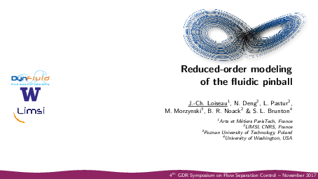 (PDF) Reduced-Order Modeling of the Fluidic Pinball | Bernd R Noack - Academia.edu