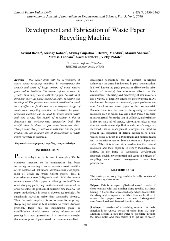 pdf-development-and-fabrication-of-waste-paper-recycling-machine