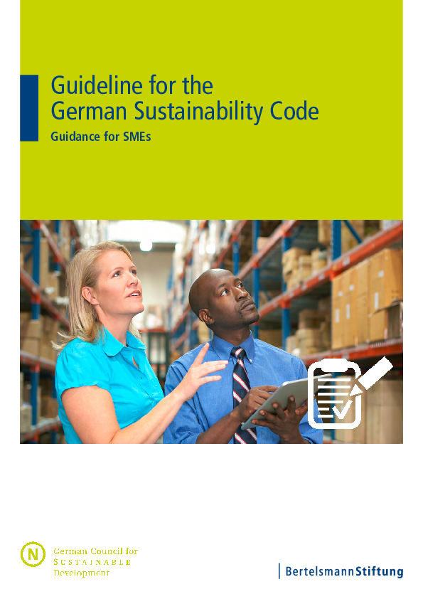 (PDF) Guideline for the German Sustainability Code. Guidance for SMEs