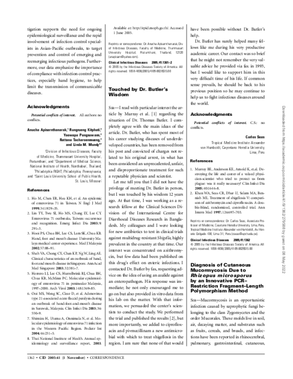 (PDF) Touched by Dr. Butler's Wisdom | Carlos Seas - Academia.edu