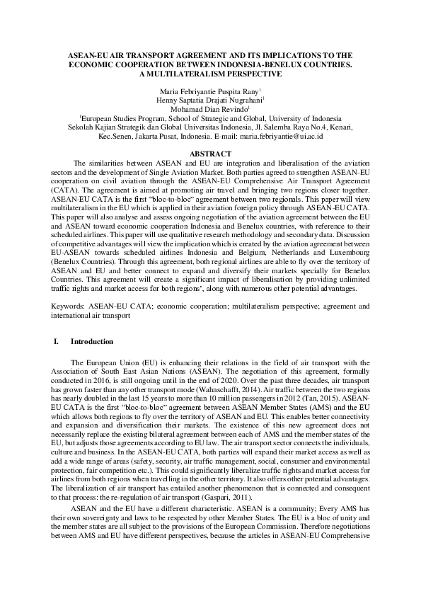 (PDF) Multilateral Cooperation