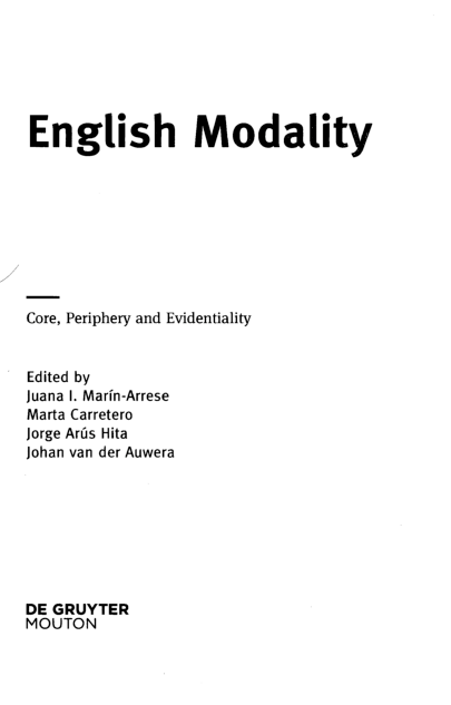 (PDF) English Modality