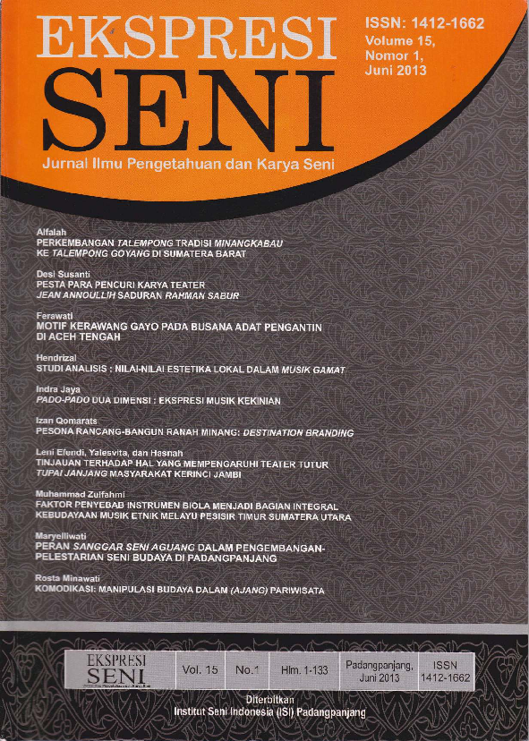 (PDF) Pesta Para Pencuri Karya Teater Jean Annoulih Saduran Rahman Sabur