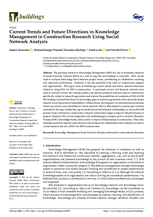 (PDF) Current Trends and Future Directions in Knowledge Management in ...