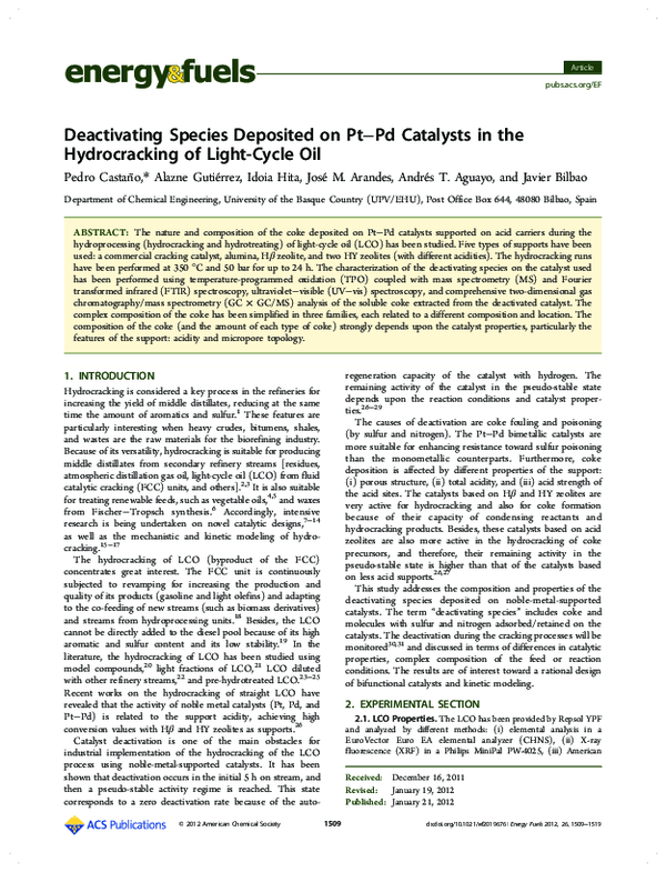 (PDF) Deactivating Species Deposited on Pt–Pd Catalysts in the ...