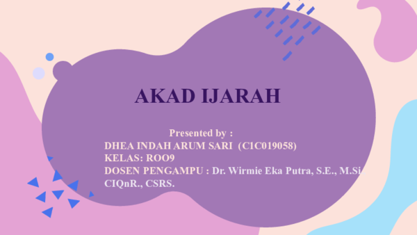 (PPT) PPT AKAD IJARAH