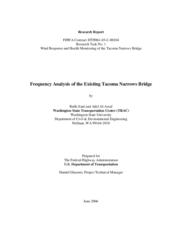 (PDF) The Federal Highway Administration | Adel Al-Assaf - Academia.edu
