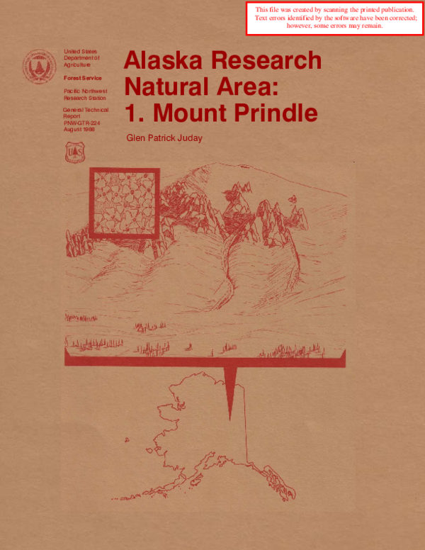 (PDF) Alaska research natural areas: 1. Mount Prindle