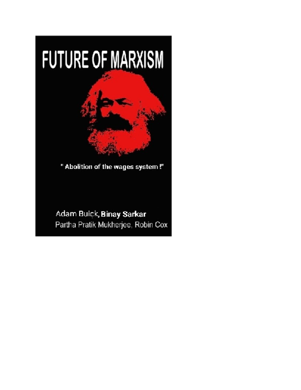 (DOC) FUTURE OF MARXISM copy