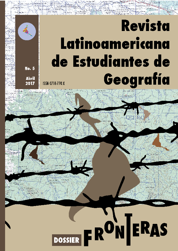 (PDF) REVISTA LATINOAMERICANA DE ESTUDIANTES DE GEOGRAFÍA No. 5