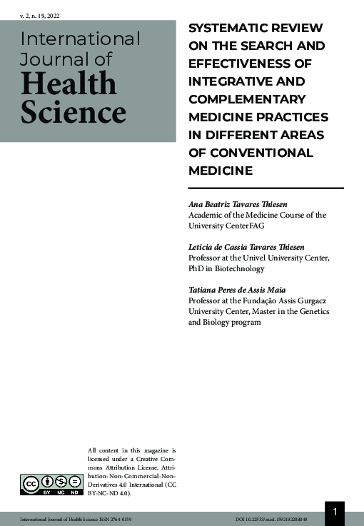 (PDF) SYSTEMATIC REVIEW ON THE SEARCH AND EFFECTIVENESS OF INTEGRATIVE AND COMPLEMENTARY ...