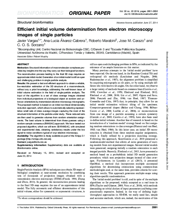 (PDF) BIOINFORMATICS ORIGINAL PAPER