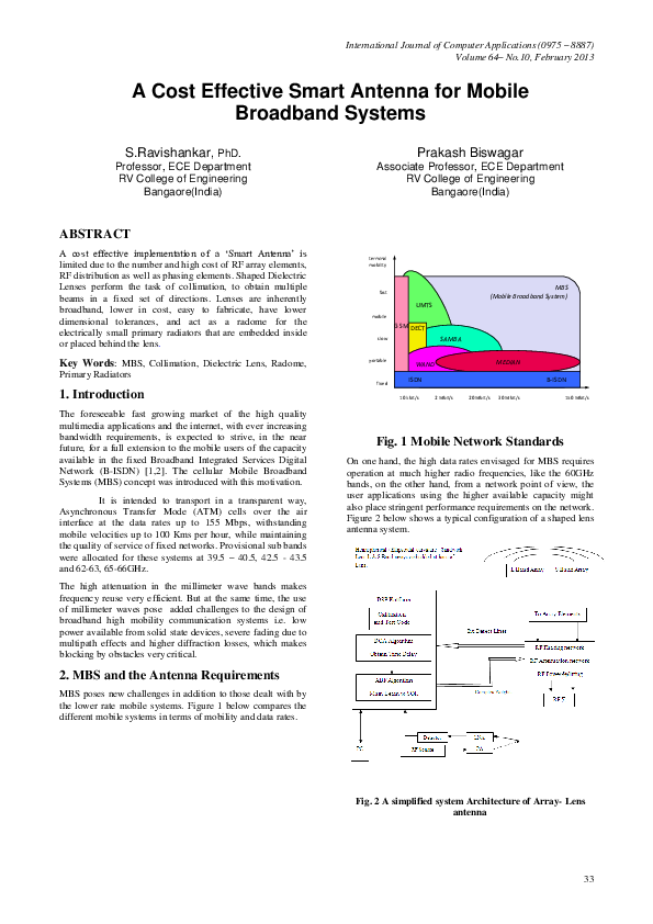 (PDF) A Cost Effective Smart Antenna for Mobile Broadband Systems ...
