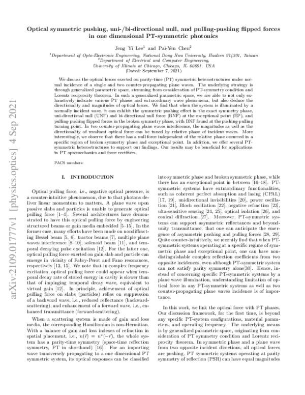 (PDF) Optical symmetric pushing, uni-/bi-directional null, and pulling-pushing flipped forces in ...
