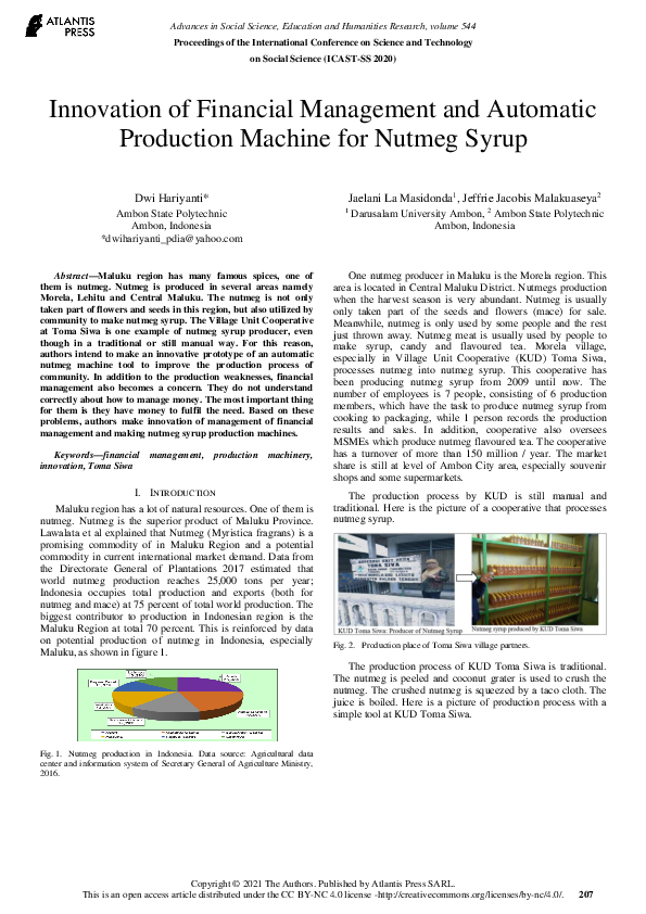 (PDF) Innovation of Financial Management and Automatic Production ...