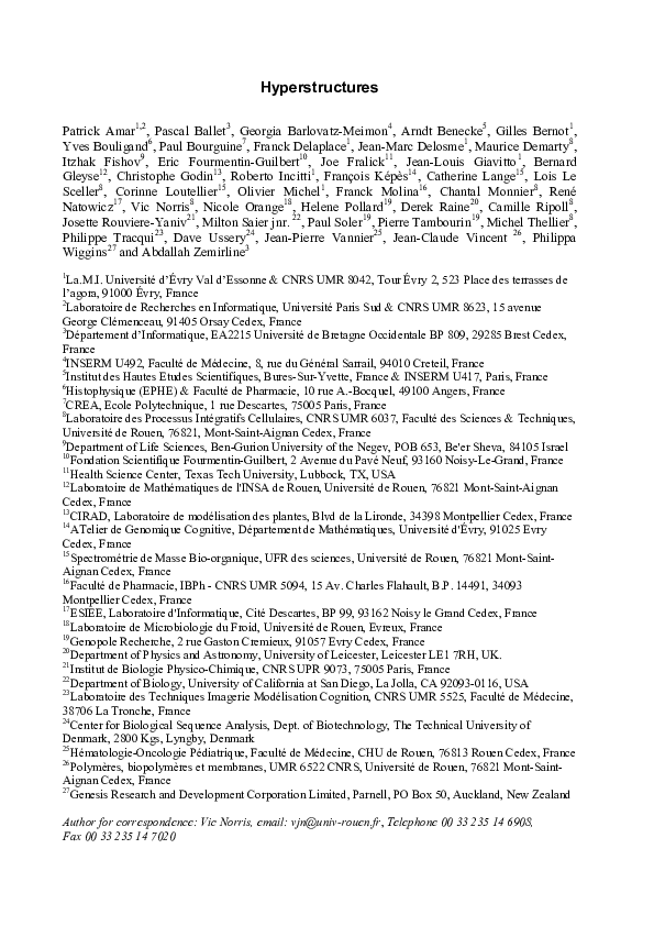 (PDF) Hyperstructures