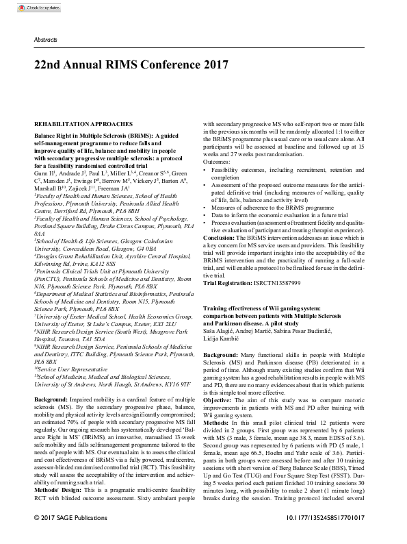 (PDF) 22nd Annual RIMS Conference 2017 | Attà Negri - Academia.edu