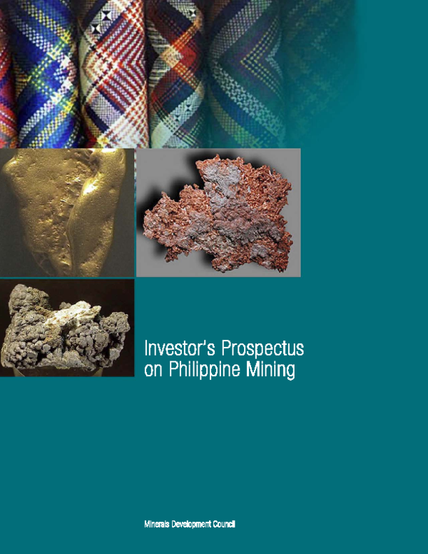 (PDF) Investors Prospectus in Philippine Mining
