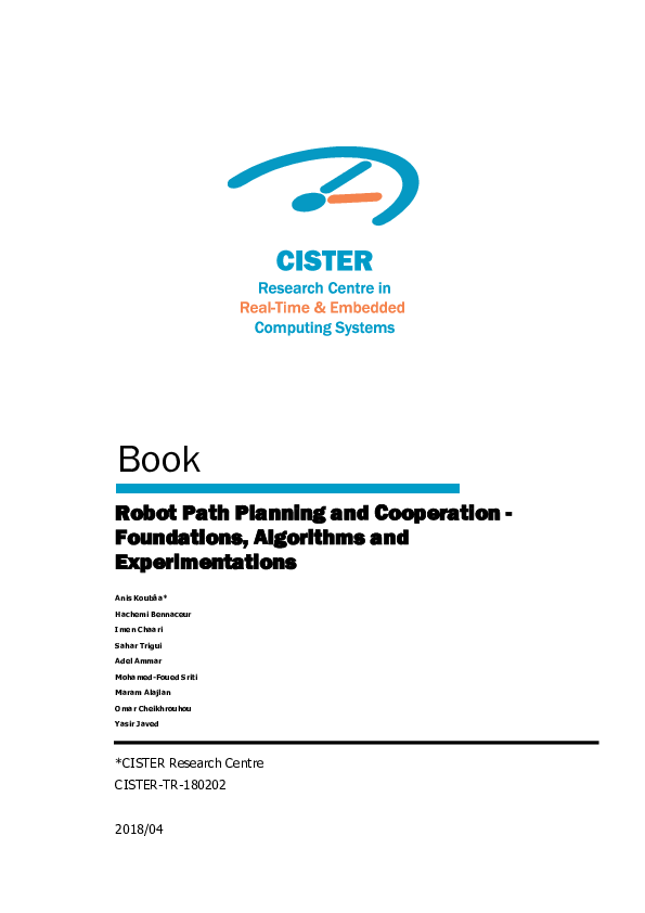 (PDF) Robot Path Planning and Cooperation (PDF) Robot Path Planning and Cooperation