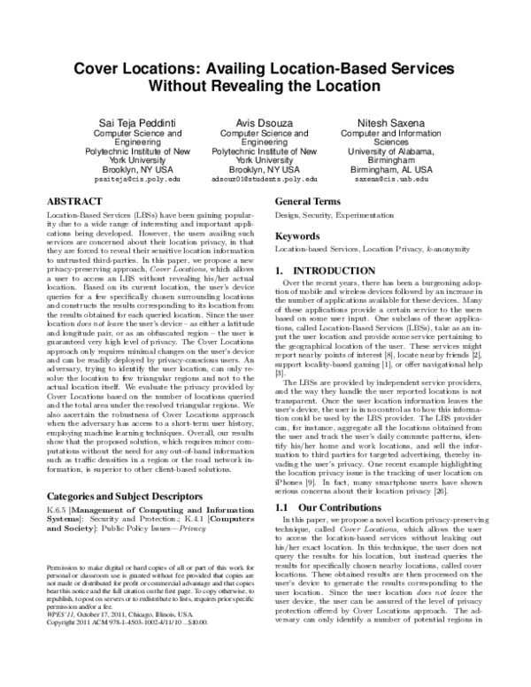 (PDF) Cover locations