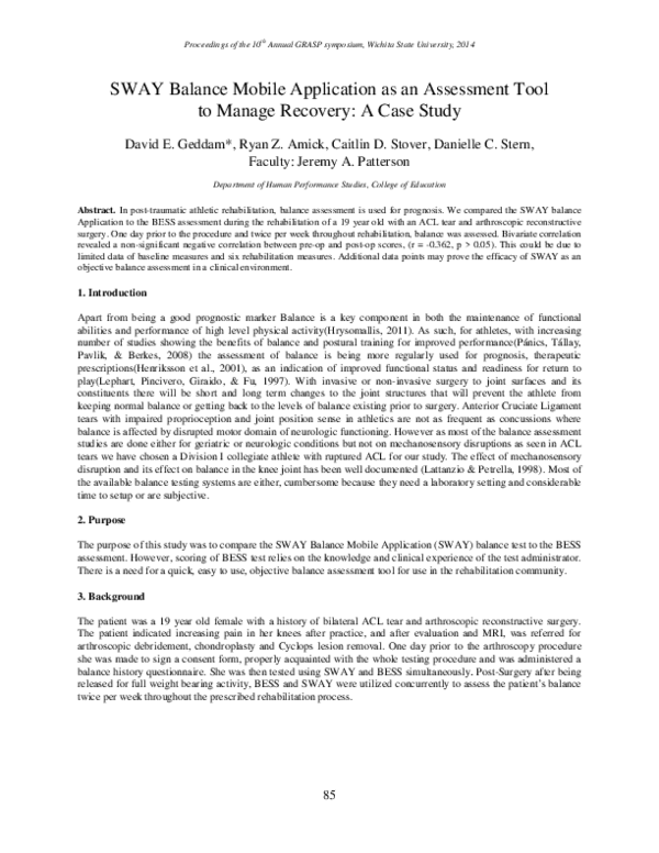 (PDF) SWAY balance mobile application as an assessment tool to manage ...