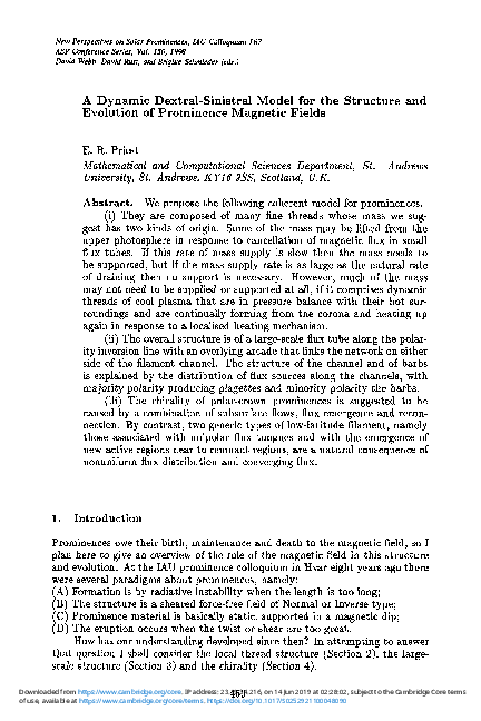 (PDF) A Dynamic Dextral-Sinistral Model for the Structure and Evolution ...