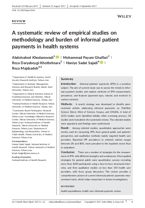(PDF) A systematic review of empirical studies on methodology and ...