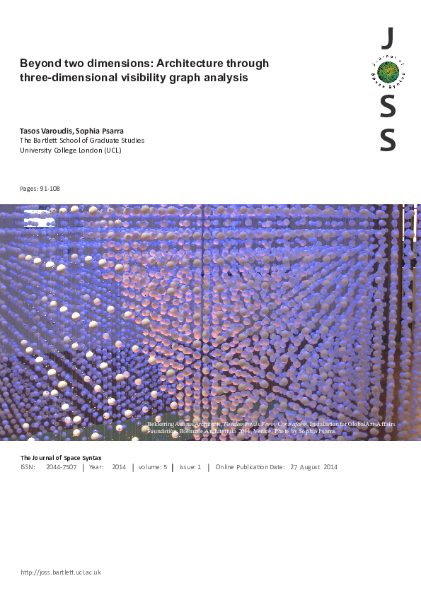 (PDF) Beyond two dimensions: Architecture through three-dimensional ...