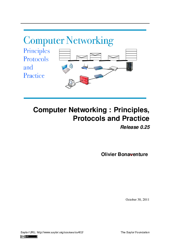 (PDF) Computer Networking: Principles, Protocols and Practice