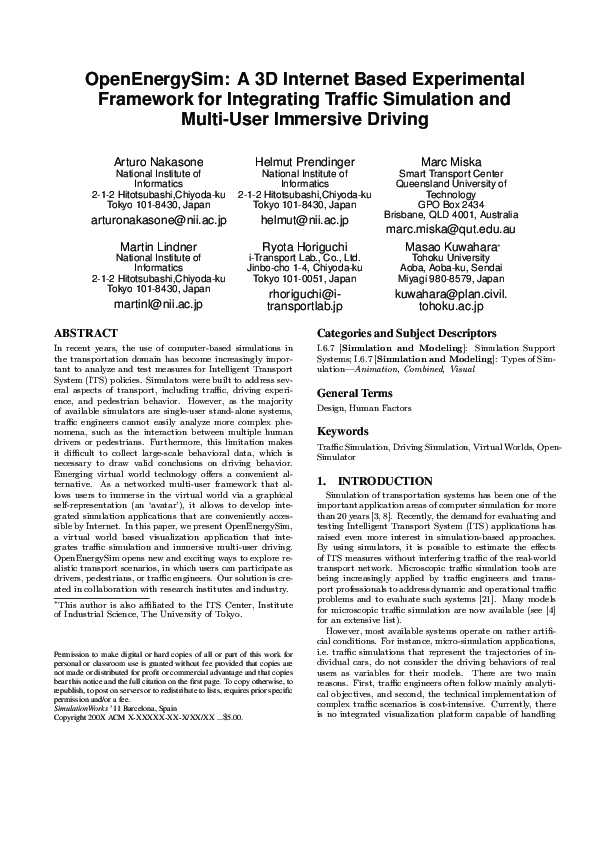 (PDF) OpenEnergySim: A 3D Internet Based Experimental Framework for ...