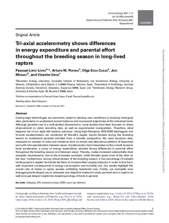 (PDF) Tri-axial accelerometry shows differences in energy expenditure and parental effort ...