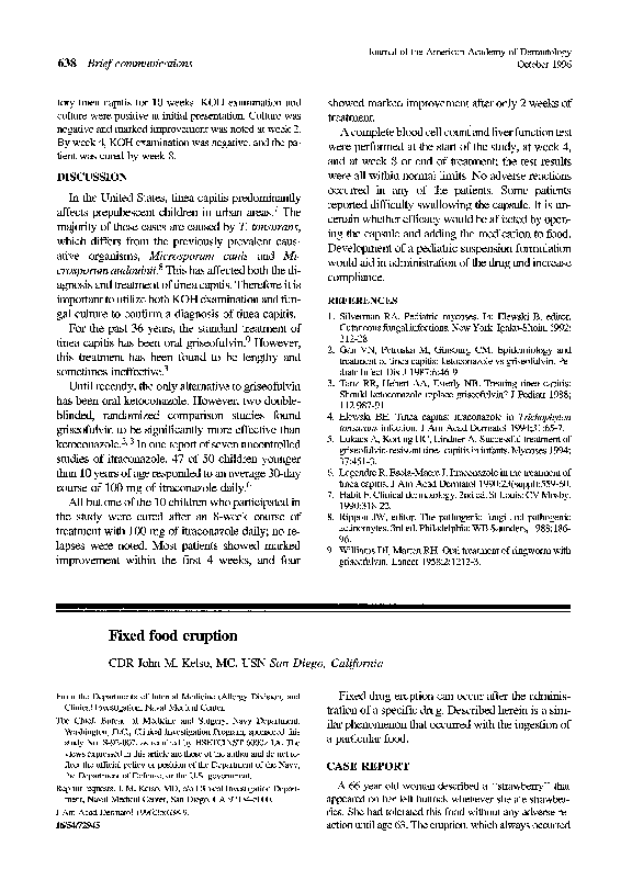 (PDF) Fixed food eruption