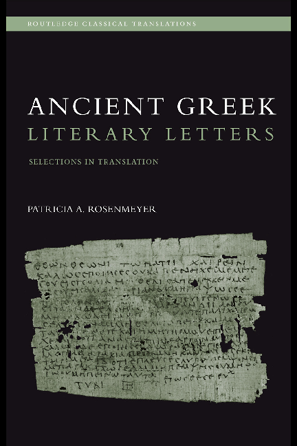 (PDF) Ancient Greek Literary Letters