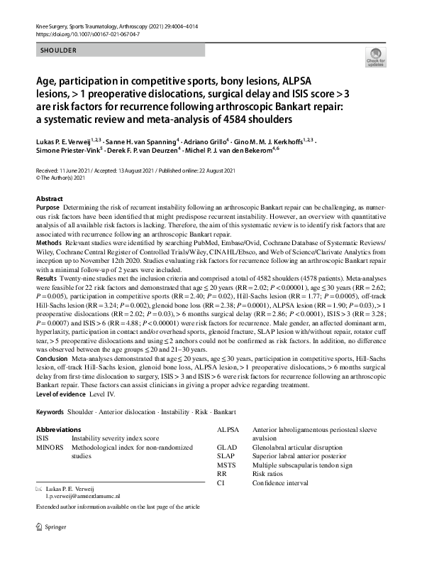 (PDF) Age, participation in competitive sports, bony lesions, ALPSA ...