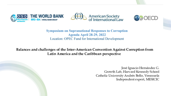 (PDF) Balances and challenges of the Inter-American Convention Against Corruption from Latin ...