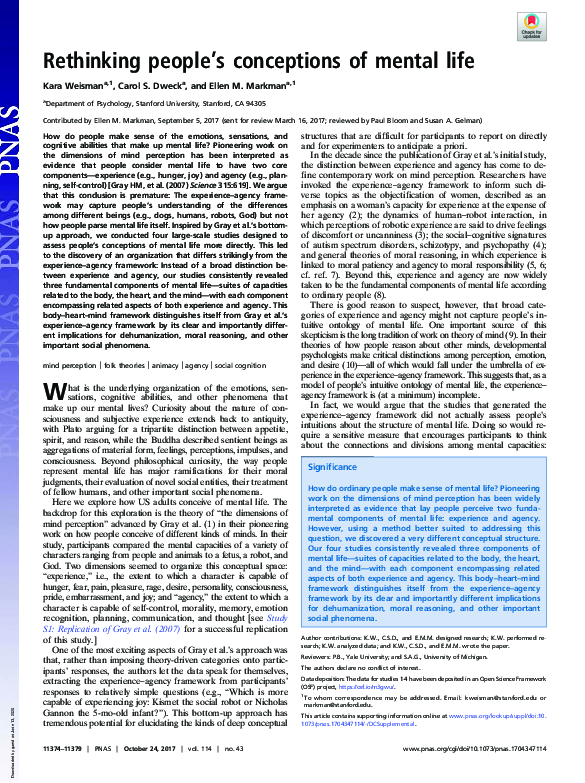 (PDF) Rethinking people’s conceptions of mental life