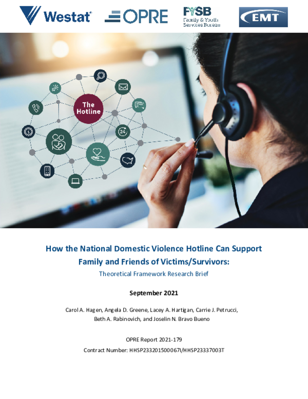 (PDF) How the National Domestic Violence Hotline Can Support Family and ...