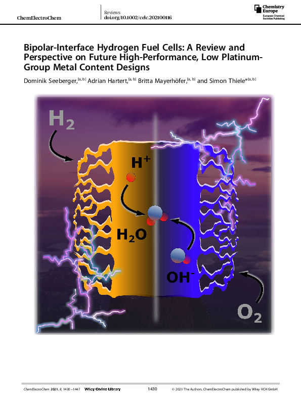 (PDF) Bipolar‐Interface Hydrogen Fuel Cells: A Review and Perspective ...