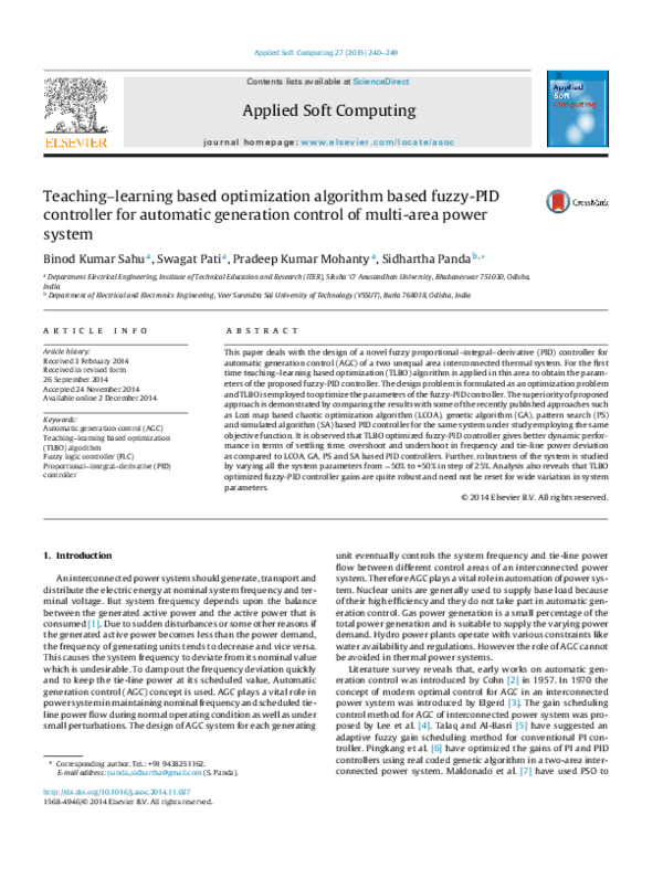 (PDF) Teaching–Learning-Based Optimization Algorithm for Path Planning and Task Allocation in ...