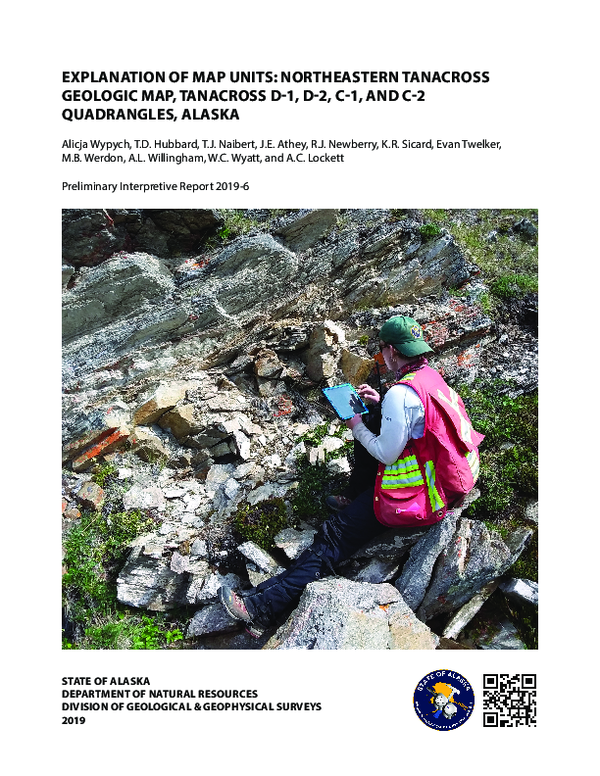 (PDF) Northeastern Tanacross geologic map, Tanacross D-1, D-2, C-1, and ...