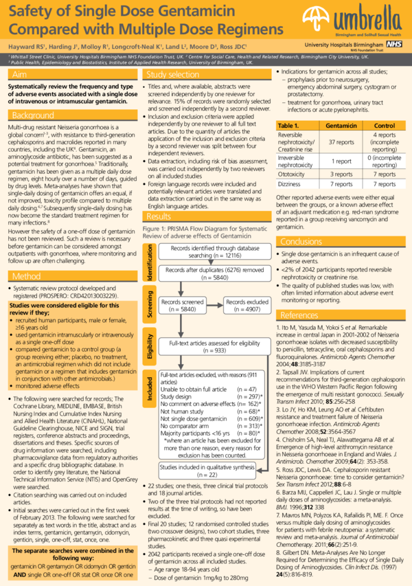 (PDF) Safety of Single Dose Gentamicin Compared with Multiple Dose Regimens