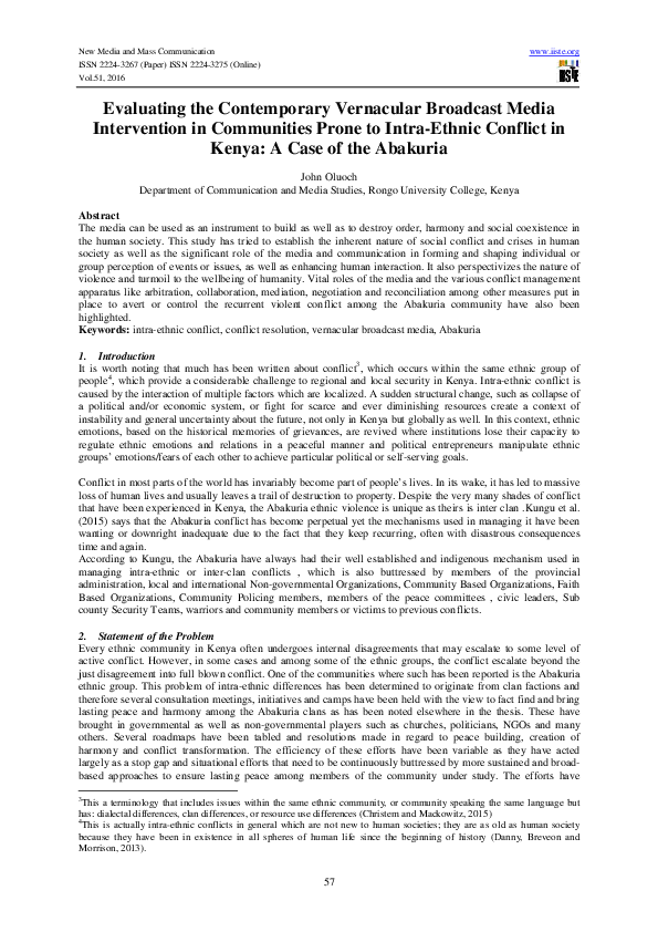 (PDF) Evaluating the Contemporary Vernacular Broadcast Media ...