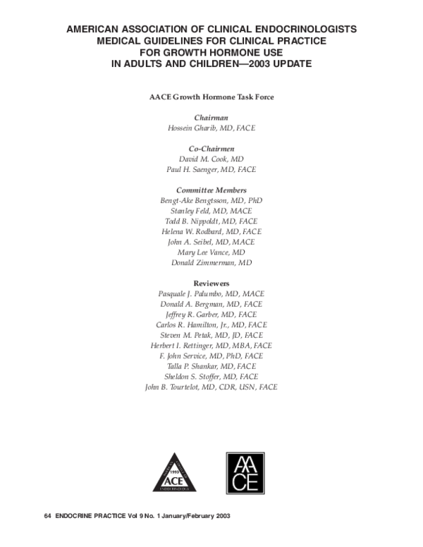 (PDF) American Association of Clinical Endocrinologists Medical ...